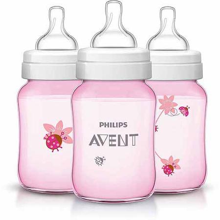 Philips AVENT Classic 9oz – Pink Deco Ladybird – Cozy Baby