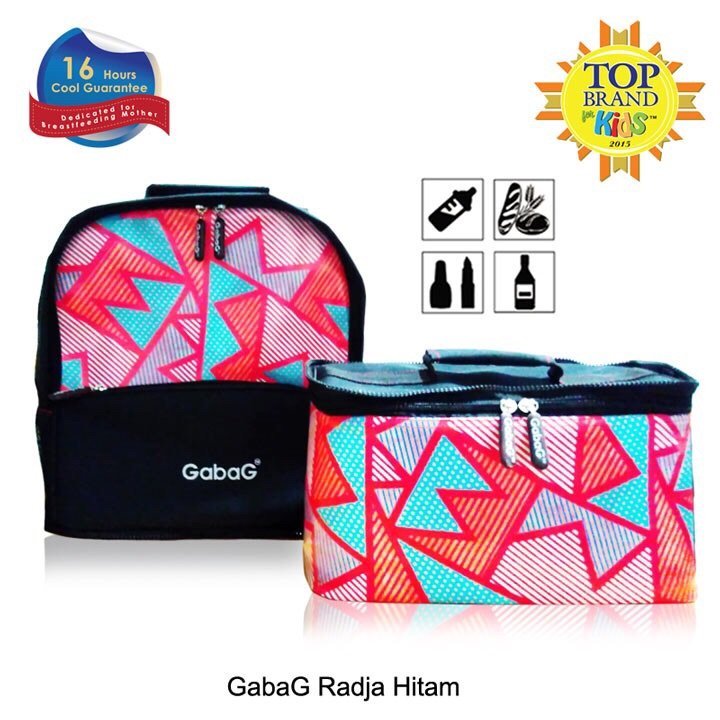 Gabag Thermal Bag – Radja Black – Cozy Baby