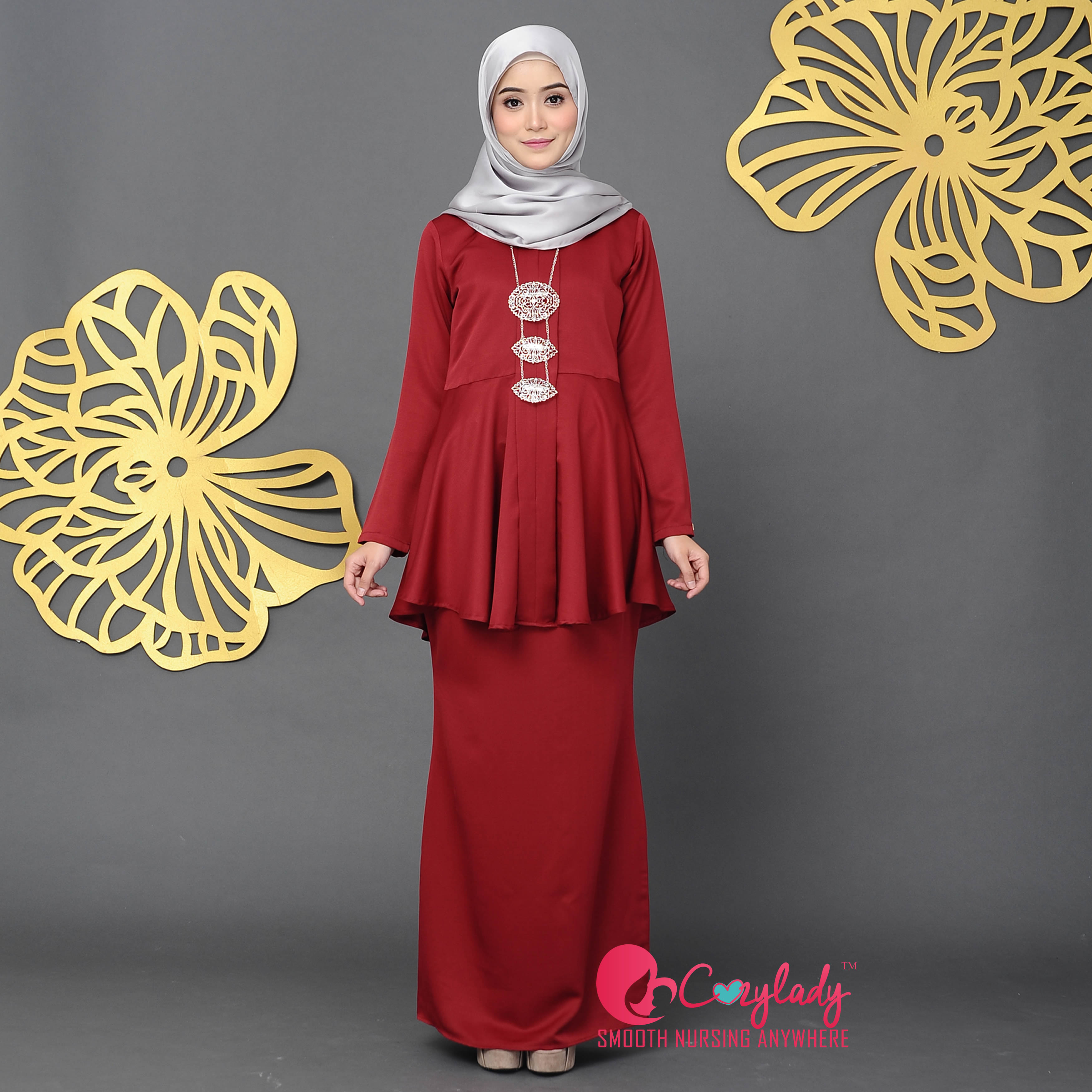 Kebaya – Maroon – Cozy Baby