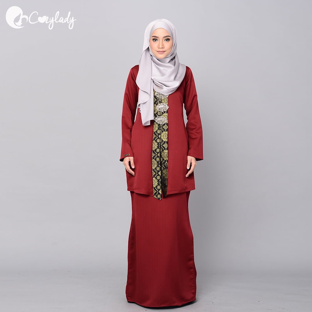Kebaya – Maroon – Cozy Baby